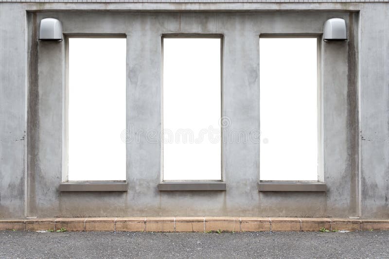 Shop Boutique Store Front with Big Window and Place for Name Stock ...