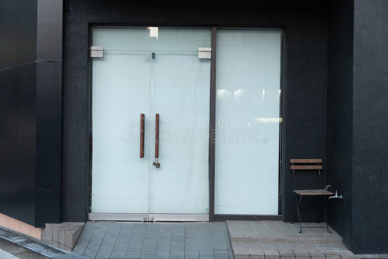 Shop Boutique Store Front with Big Window and Place for Name Stock ...