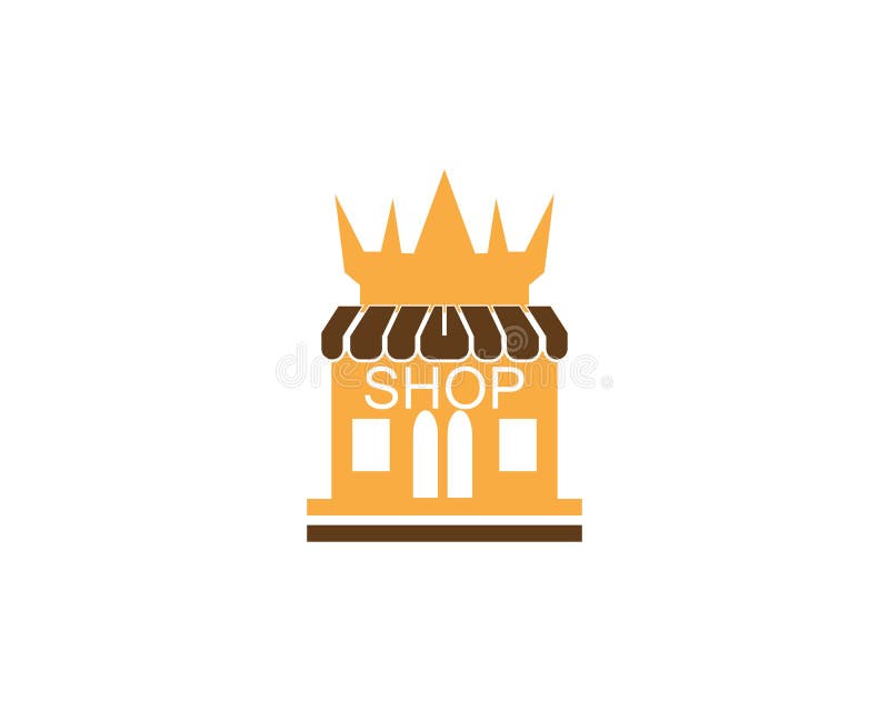 Shop Building Icon And Symbol Vector Illustration Stock Vector ...