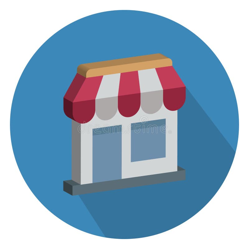 Shop Color Vector Icon Fully Editable Stock Vector - Illustration of ...