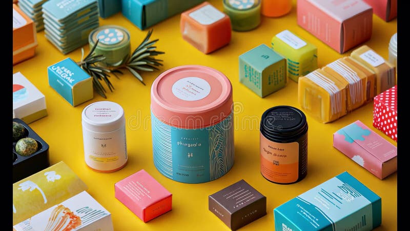 Shop Colorful Aesthetic Packaging Ideas for Product Presentation and ...