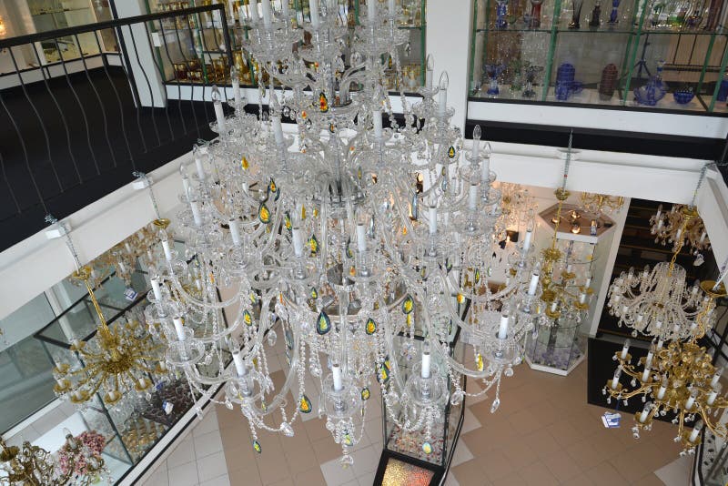 Shop of the Czech Crystal in Karlovy Vary Editorial Photography - Image ...