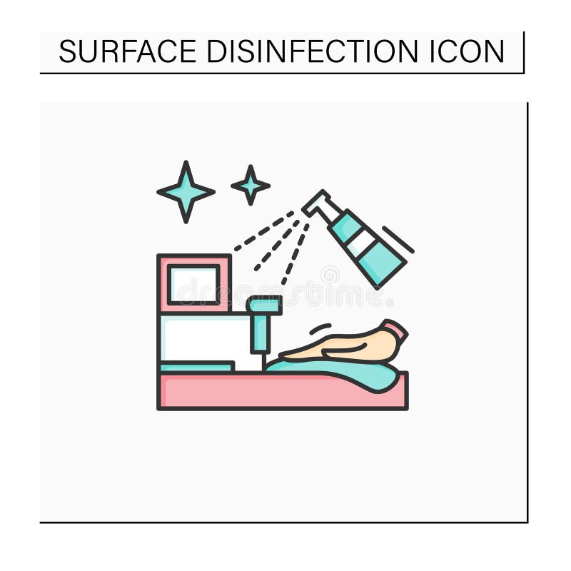 Disinfection Color Line Icon Set, Cleaning Symbols Collection, Vector ... Disinfection Color Line Icon Set, Cleaning Symbols Collection, Vector ...