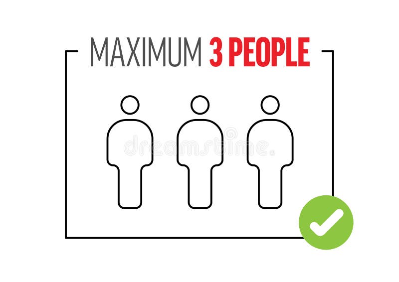 Shop Entrance Prevention Maximum Capacity Instruction Poster Template ...