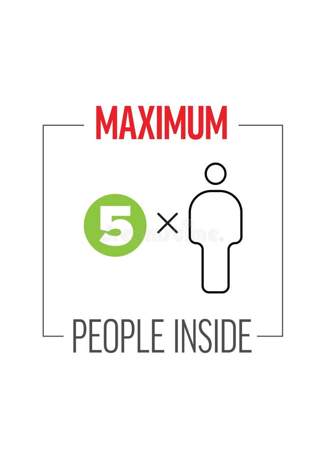 Maximum Capacity Sign Vector Eps10, Capacity Sign Stock Vector ...