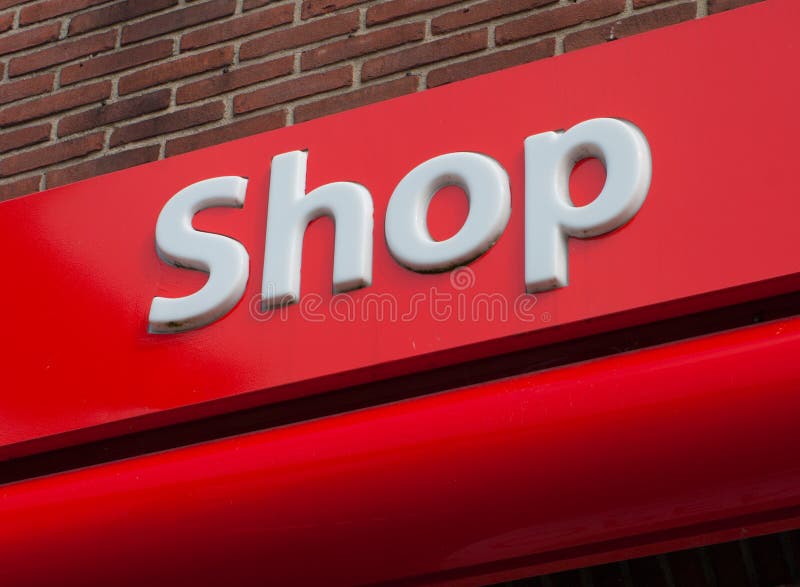 Op Shop Sign stock photo. Image of open, board, sign - 26882342