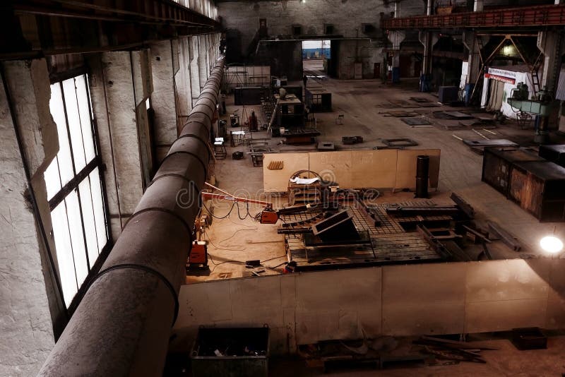 Shop at the factory stock image. Image of mill, manufacturing - 69618915