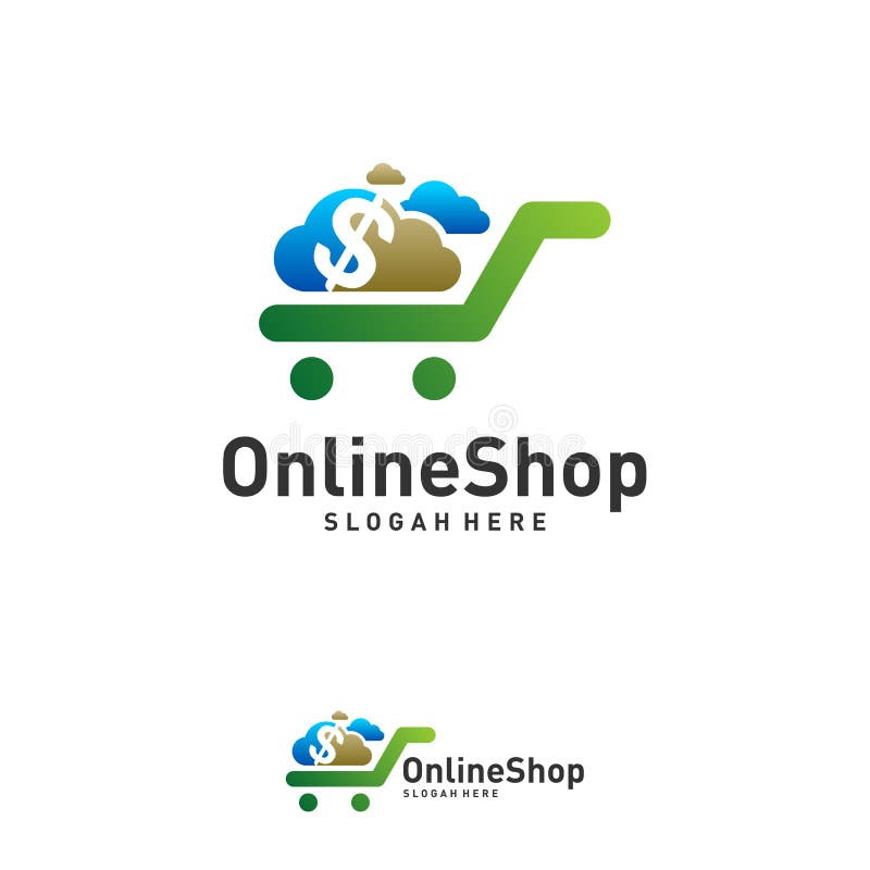 Shop Icon with Money Logo Design Concept Vector, Simple Money Icon with ...