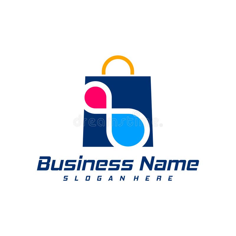 Shop Infinity Logo Design Vector. Nolimit Shop Logo Design Template ...