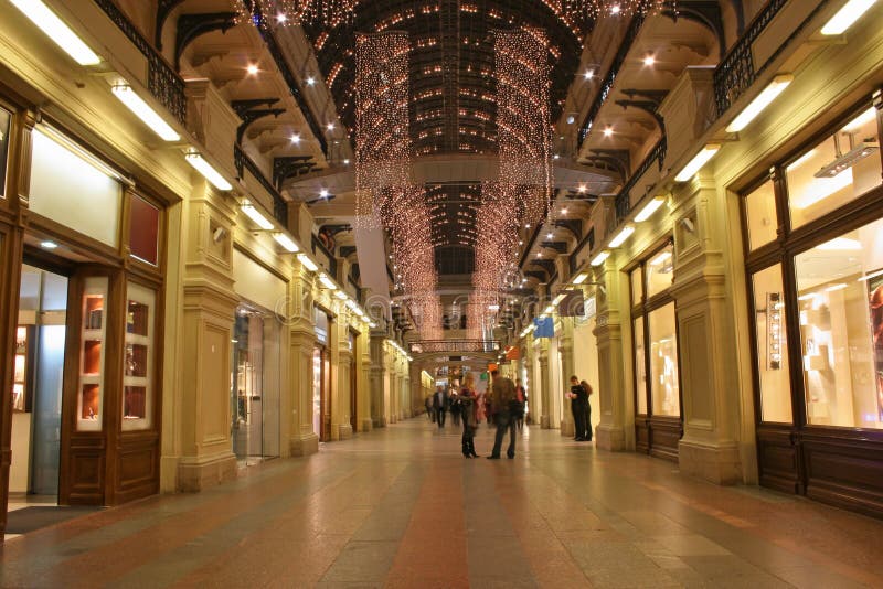 Shop interior stock photo. Image of moscow, glass, russian - 2240344