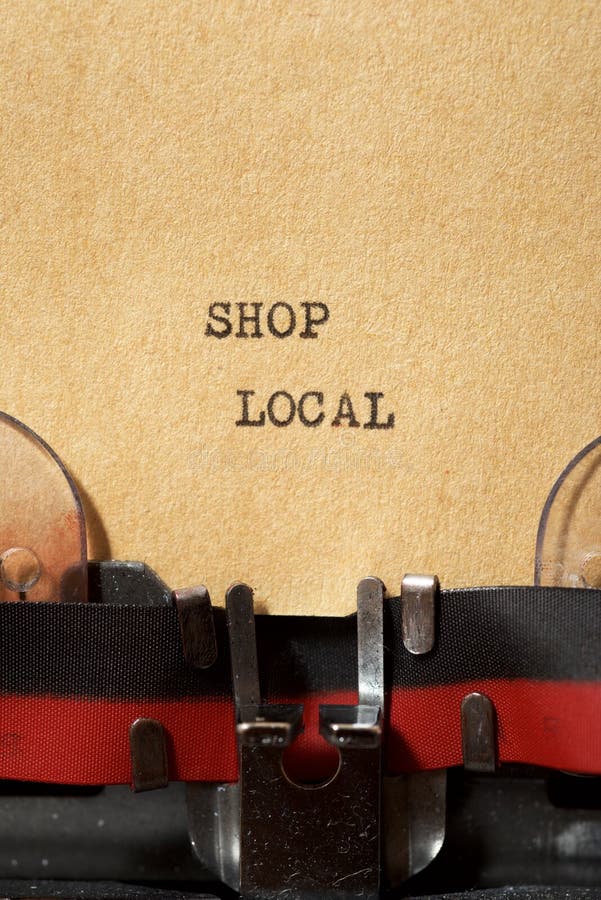 Shop local phrase stock photo. Image of shop, sentence - 199088308