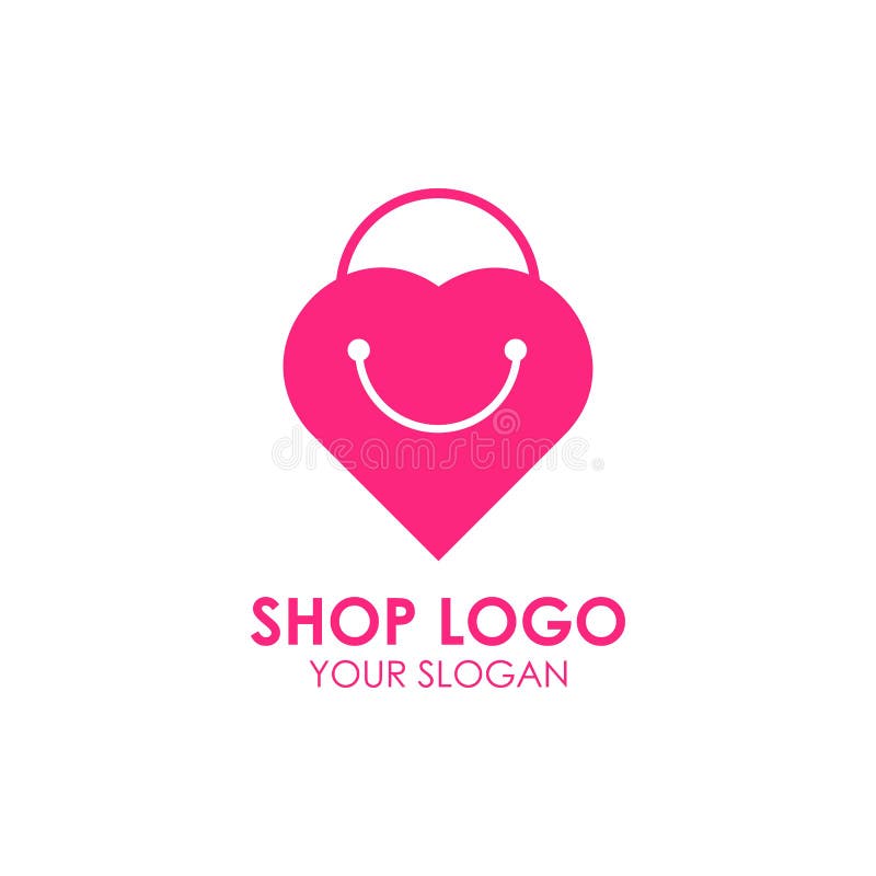 Shop logo template stock image. Image of market, logo - 166724797