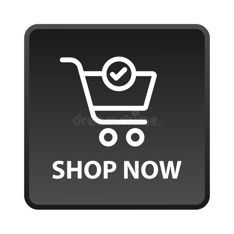 Shop now button stock vector. Illustration of button - 200621514