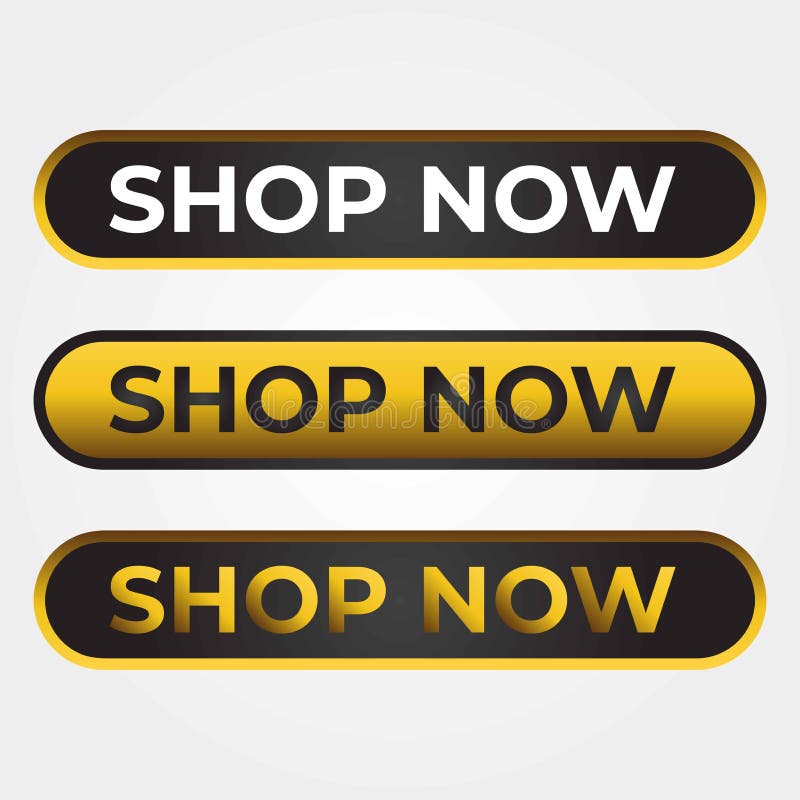 Shop Now Button White Background Stock Vector - Illustration of icon ...