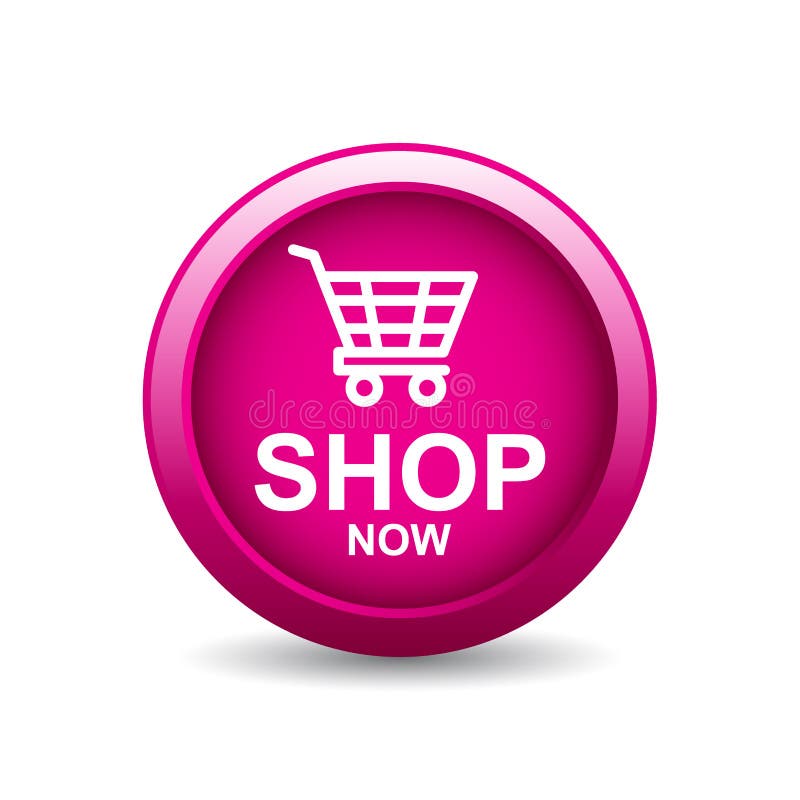 Shop now button stock illustration. Illustration of buyer - 140457875