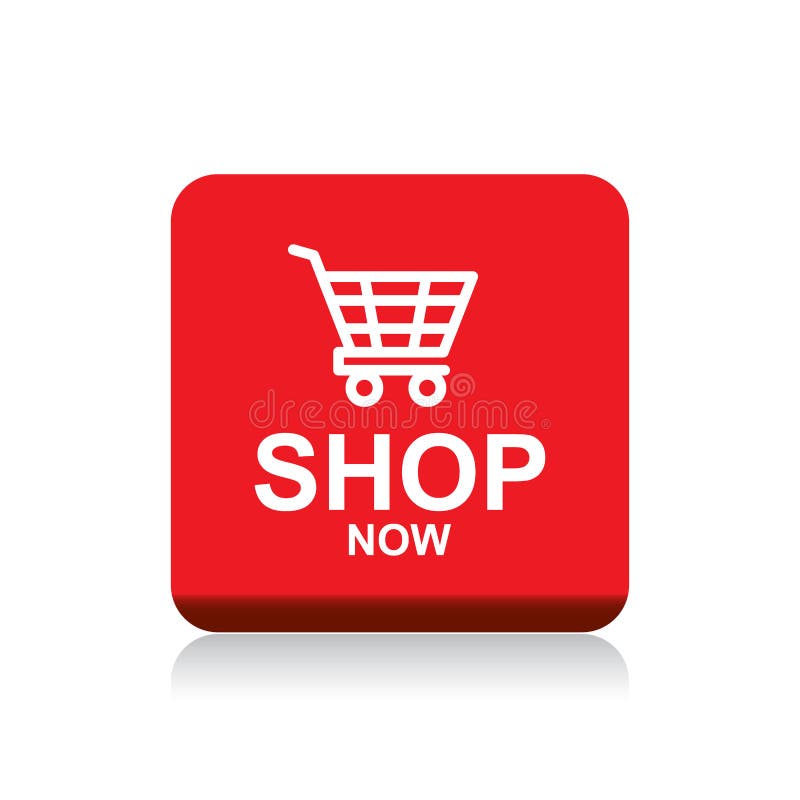 Shop now button stock illustration. Illustration of badge - 140457875