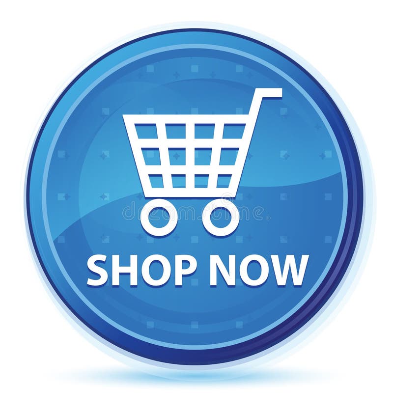 Shop Now Midnight Blue Prime Round Button Stock Vector - Illustration ...