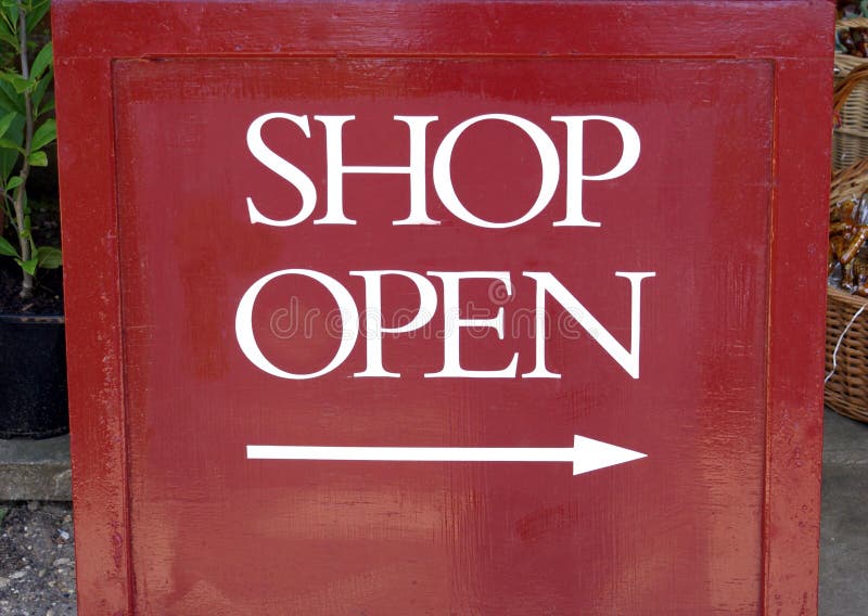Open sign stock photo. Image of shop, comminication, sign - 22983208