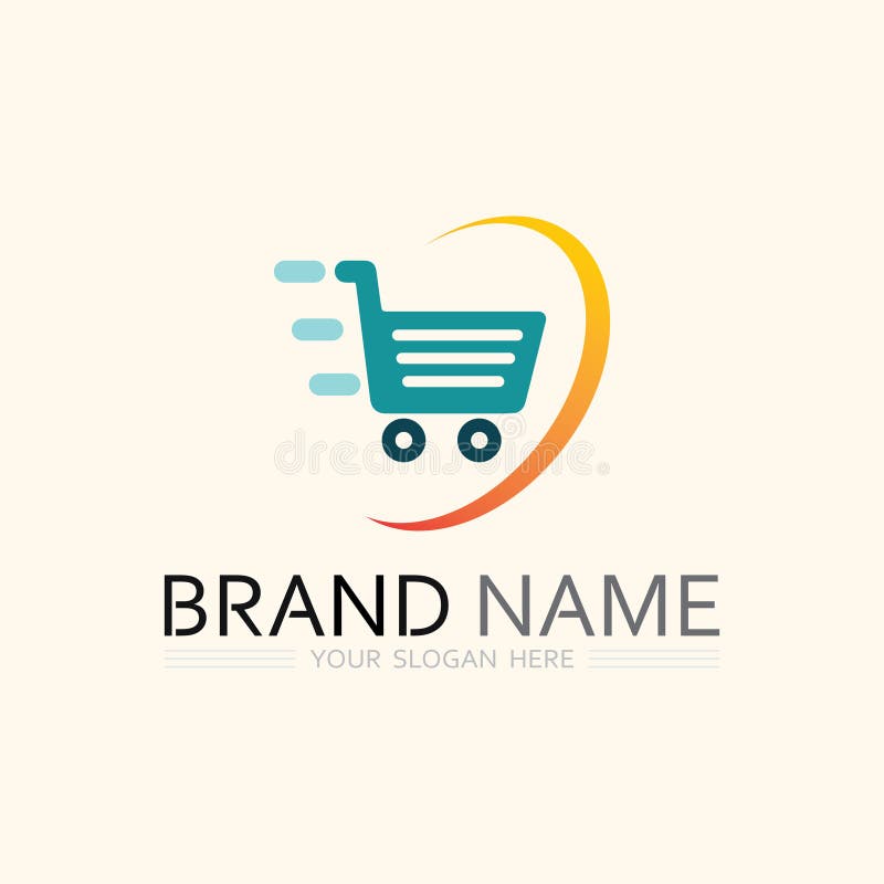 Shop and Sale Icon Logo Design Vector Illustration Stock Illustration ...