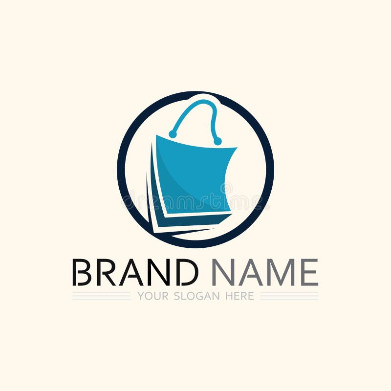 Shop and Sale Icon Logo Design Vector Illustration Stock Illustration ...