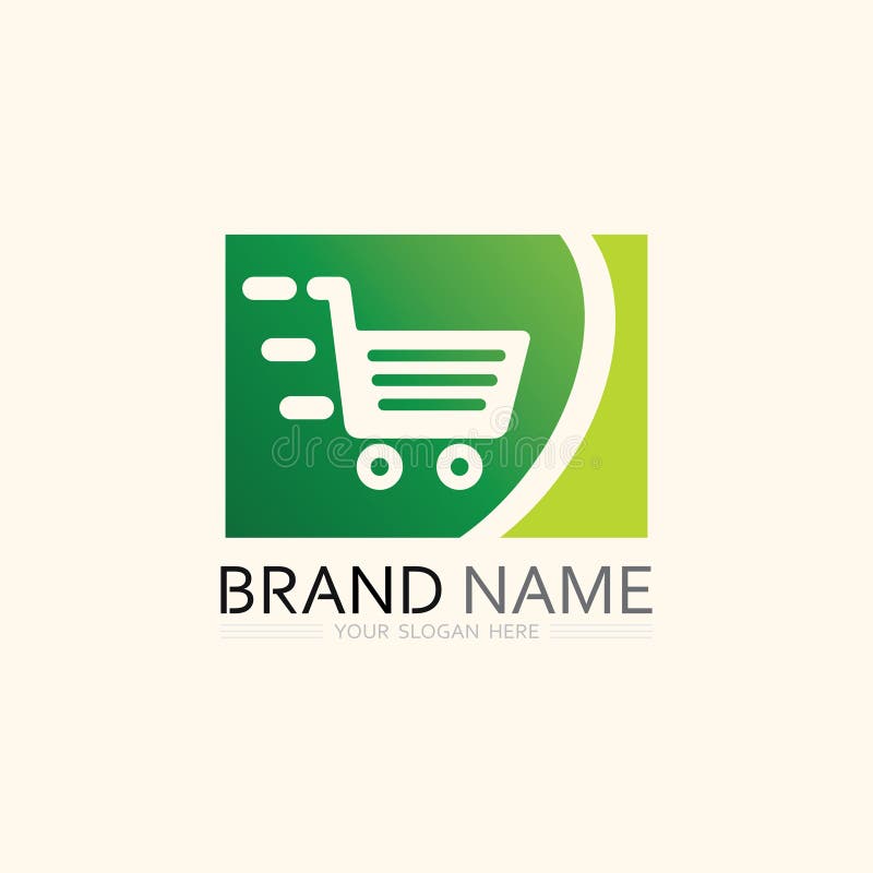 SHOP and SALE ICON LOGO DESIGN VECTOR ILLUSTRATION Stock Illustration ...