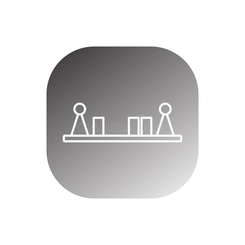 Shop shelf icon vector stock vector. Illustration of isolated - 307750163