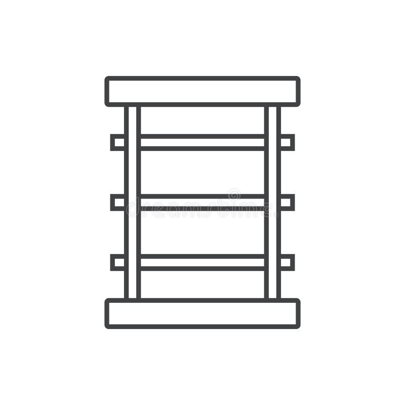 Shop shelf icon vector stock vector. Illustration of product - 307874424