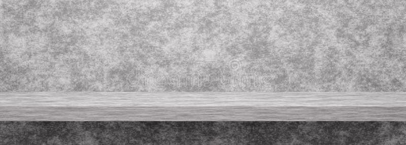 Shop Shelf on Wall Background Texture. 3d Render Interior for Product ...