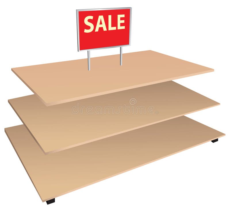 Shop shelves stock vector. Illustration of hygiene, sale - 32204985