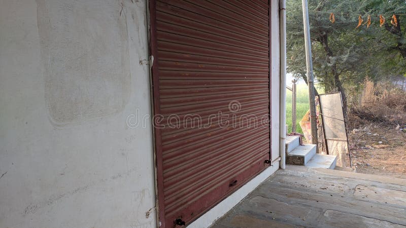 Shop shutter texture stock image. Image of shop, overlay - 197649601