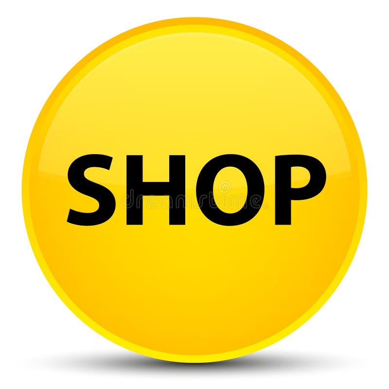 Shop Special Yellow Round Button Stock Illustration - Illustration of ...