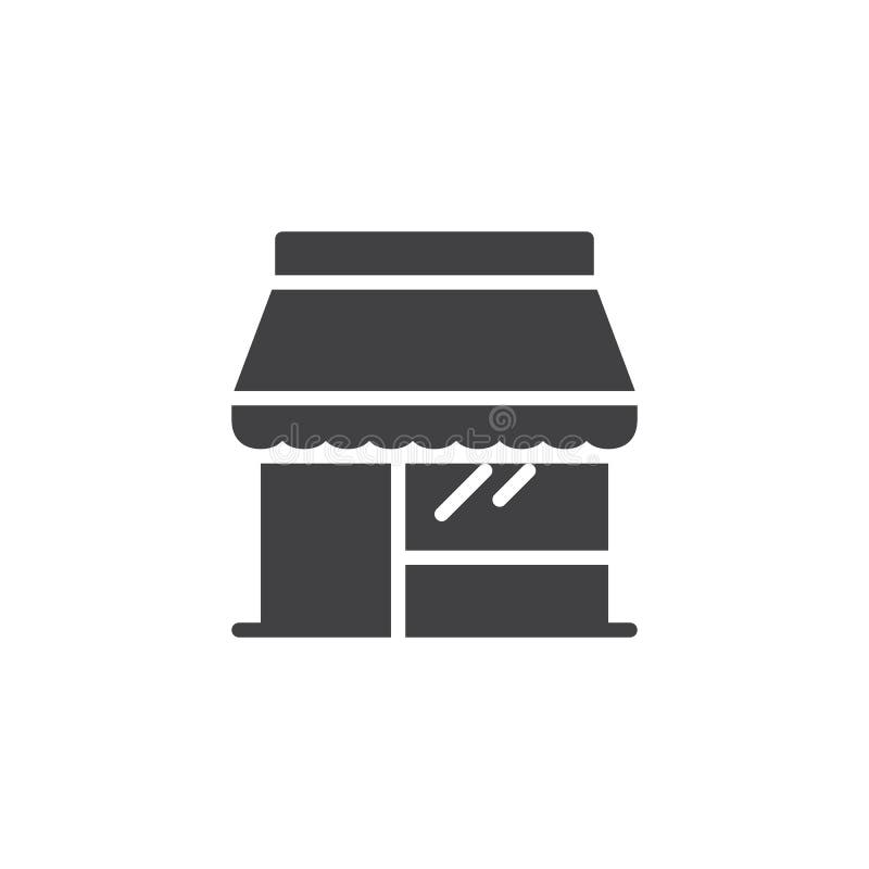 Shop, Store Filled Outline Icon, Vector Sign Stock Vector ...