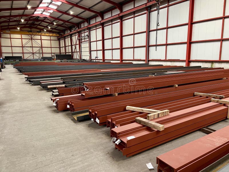 Shop with Various Metals for Construction Work Stock Image - Image of ...