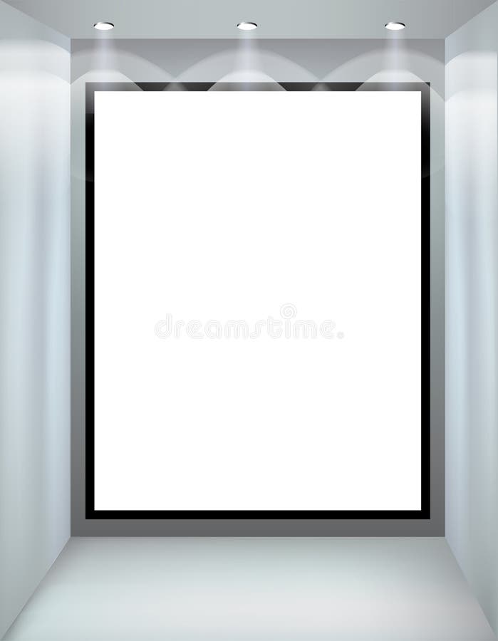 Shop Window. Vector Illustration. Stock Vector - Illustration of ...