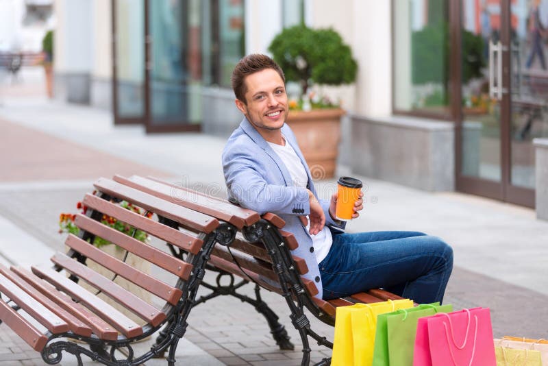 Shopaholic stock image. Image of beautiful, customer - 61891613