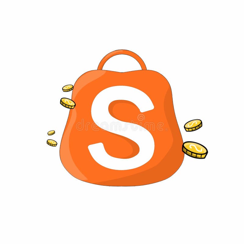 Shopee Logo Stock Illustrations – 7 Shopee Logo Stock Illustrations ...
