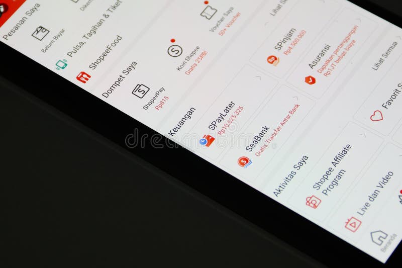 Shopee PayLater, Big or Many Limits Editorial Stock Image - Image of ...