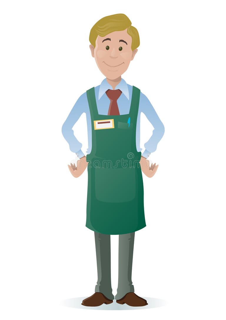 Shopkeeper Stock Illustrations – 3,481 Shopkeeper Stock Illustrations ...