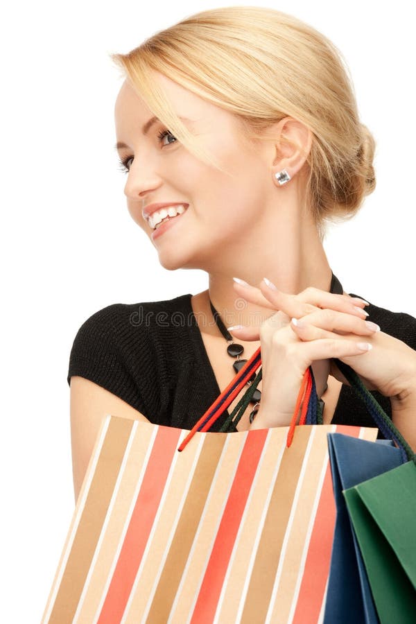 Shopper stock image. Image of bright, buyer, carrying - 40190071