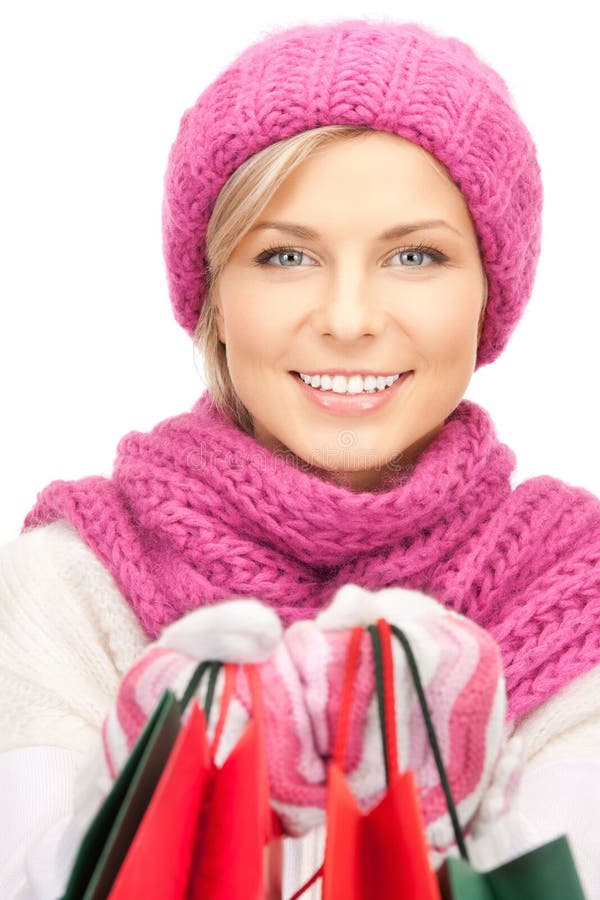 Shopper stock image. Image of happy, buyer, bags, holding - 21620839