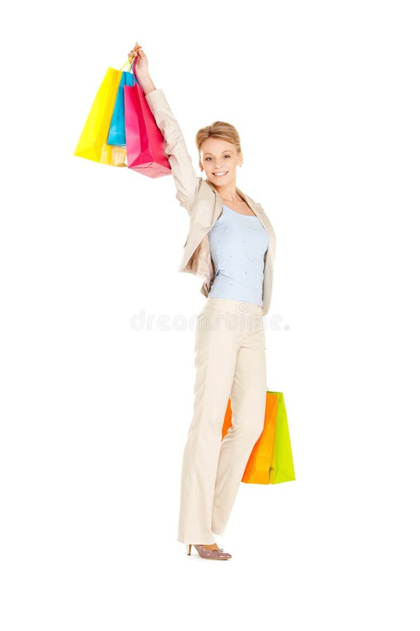 Shopper stock image. Image of consumption, gifts, bright - 24529129
