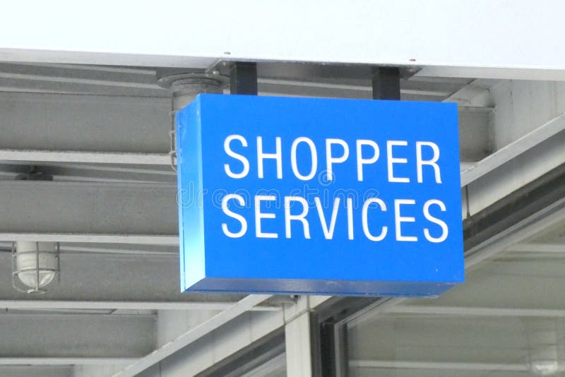 Shopper Services stock image. Image of customer, retail - 105271671