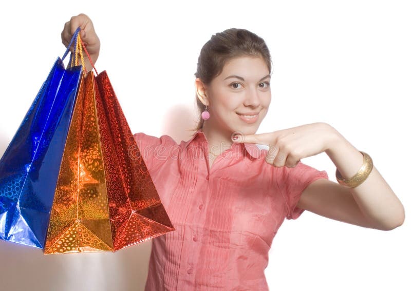 Shopping stock image. Image of people, cheerful, fashion - 10770073