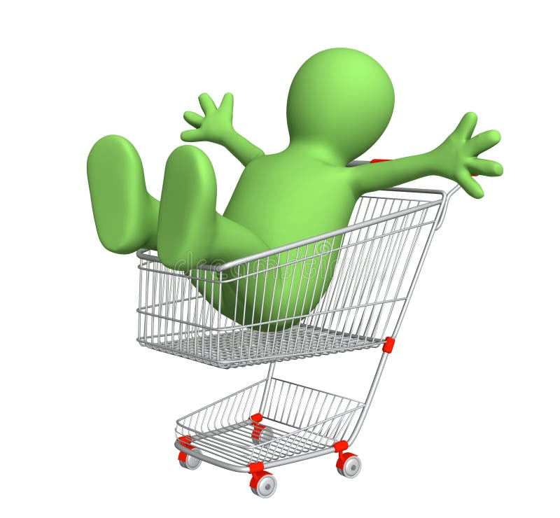 Frog shopping stock illustration. Illustration of slimy - 8941259
