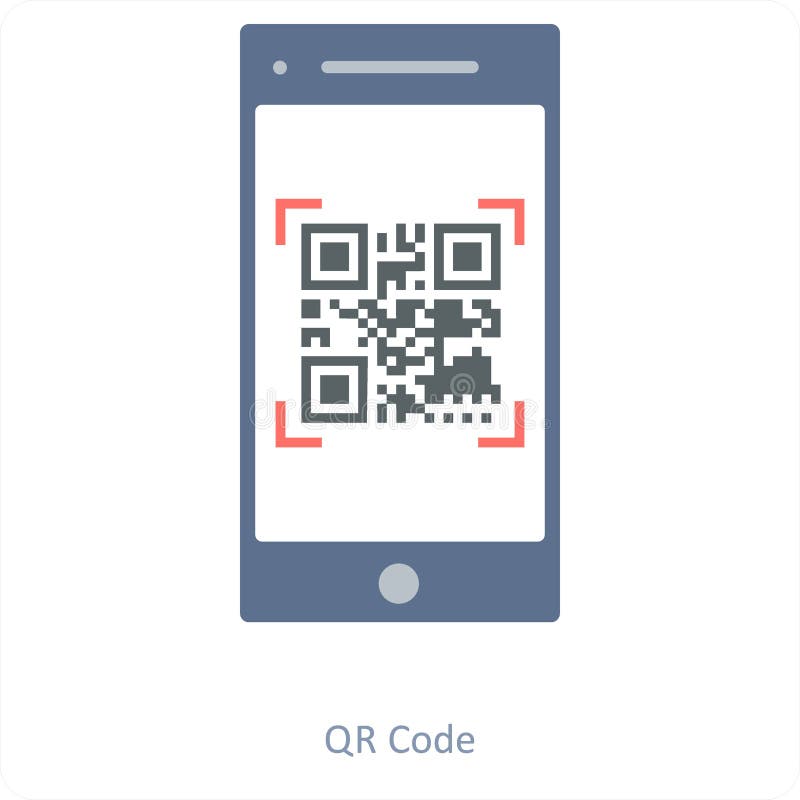 QR Code stock vector. Illustration of icon, design, concept - 264956135