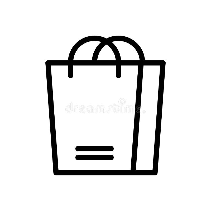 Shopping Bag Icon Ideal for E-commerce and Retail Stock Vector ...