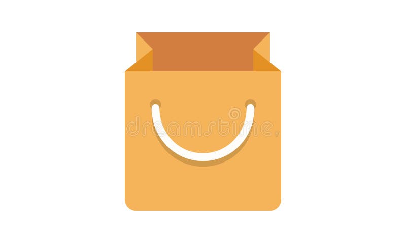 Shopping Bag Icon Sign and Symbol. Shopping Bag Color Icon for Website ...