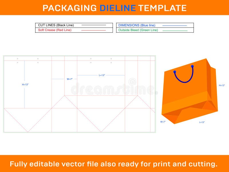 Shopping Bag Die Line Stock Illustrations – 129 Shopping Bag Die Line ...