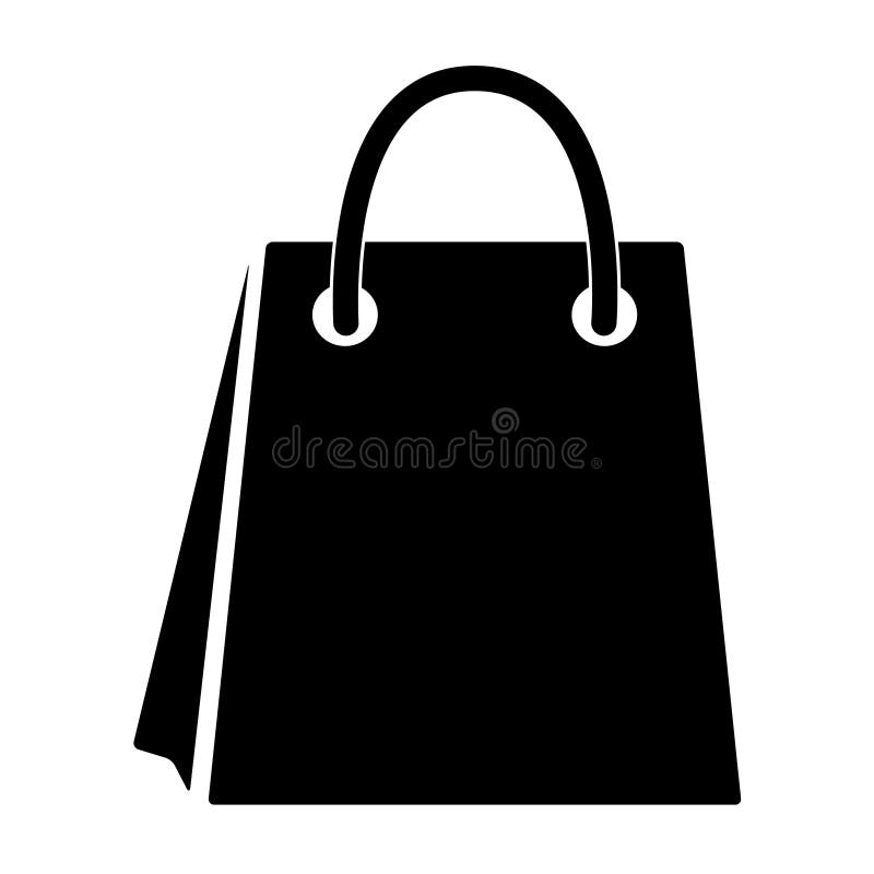 Shopping Bag, Simple Flat Solid Vector Eps10 Icon Stock Vector ...