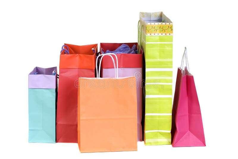 Shopping bags stock image. Image of christmas, shopping - 3805277